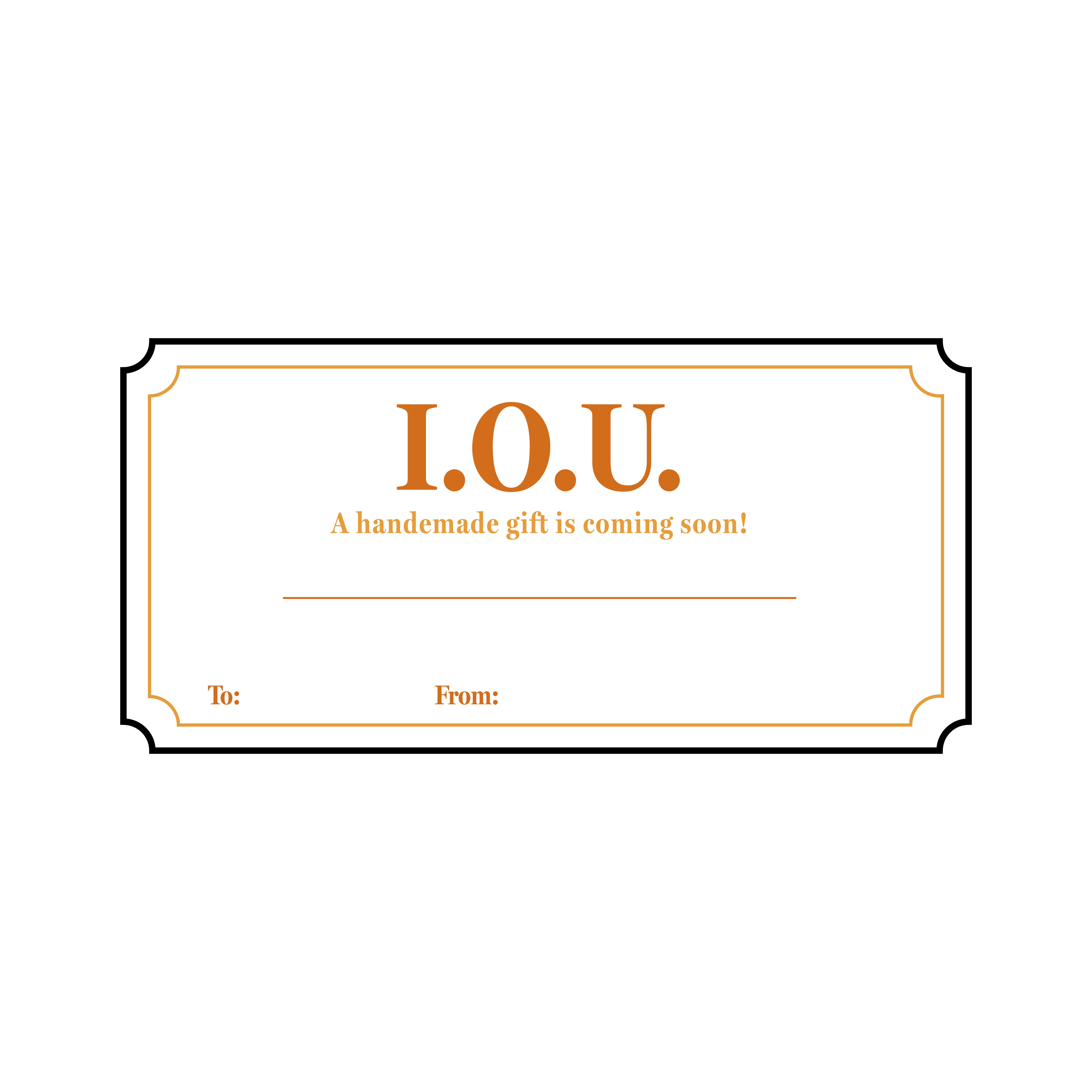 IOU Cards | KnitPicks.com