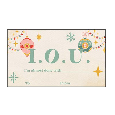 IOU Cards | KnitPicks.com