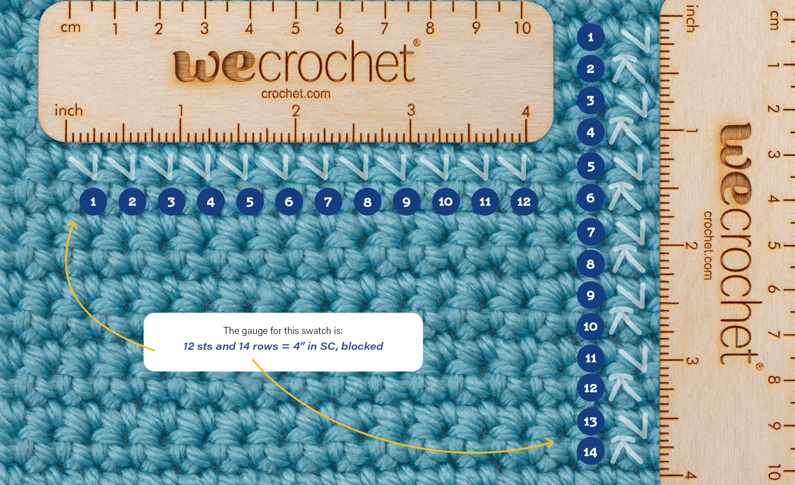 Crochet Gauge 101 – How to Measure Crochet Tension Effectively