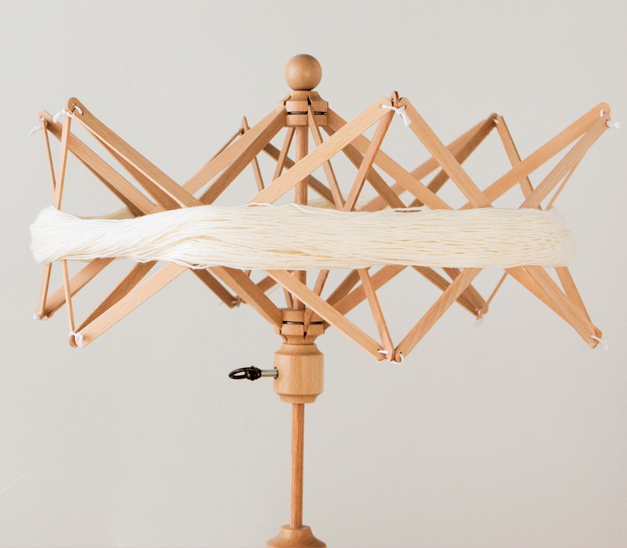 Winding Yarn With a Swift and Ball Winder | Crochet.com