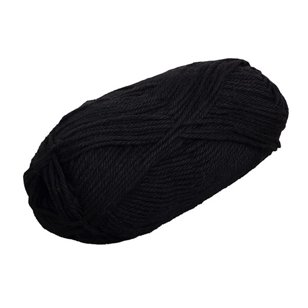 Black Yarn – Deep, Classic, and Perfect for Crochet