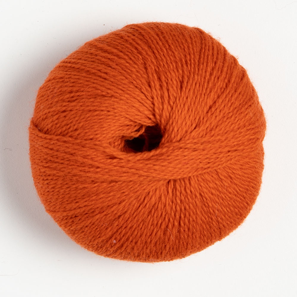 Orange Yarn - Soft Cotton Blend for Crochet Projects