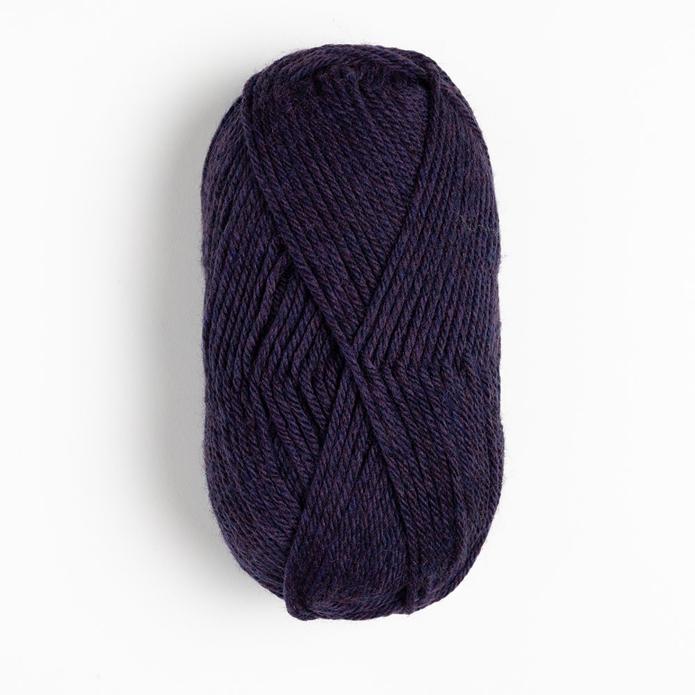 Indigo Heather Yarn – Soft Blue Yarn for Crochet