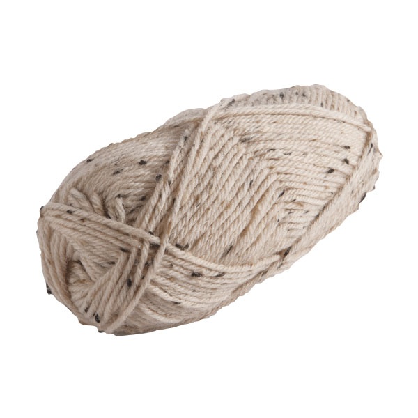 Oyster Heather Yarn - Versatile Wool Blend for Crochet