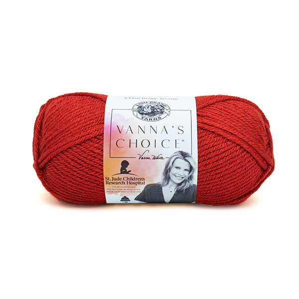 Lion Brand Vanna's Choice Yarn - Brick | KnitPicks.com