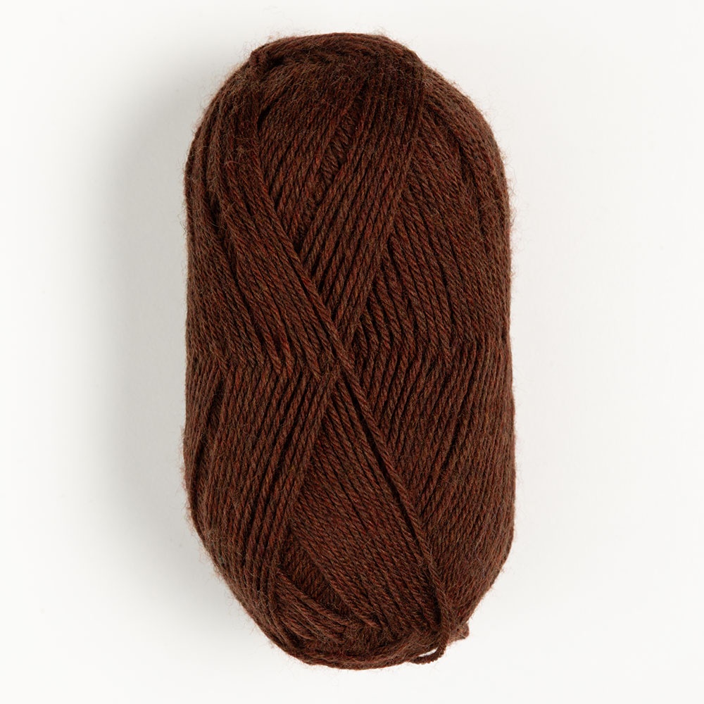 Burnt Umber Heather Yarn – Rich Earthy Shade