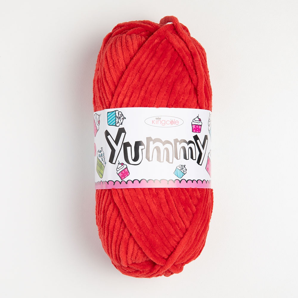 Red – Bold Wool Yarn in Worsted Weight