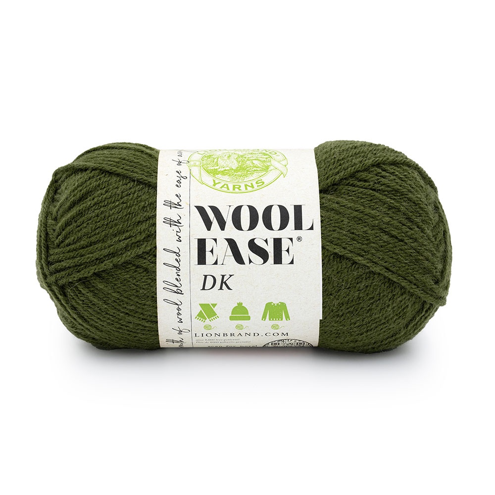 Olive Yarn - Durable Wool Blend for Crochet Projects