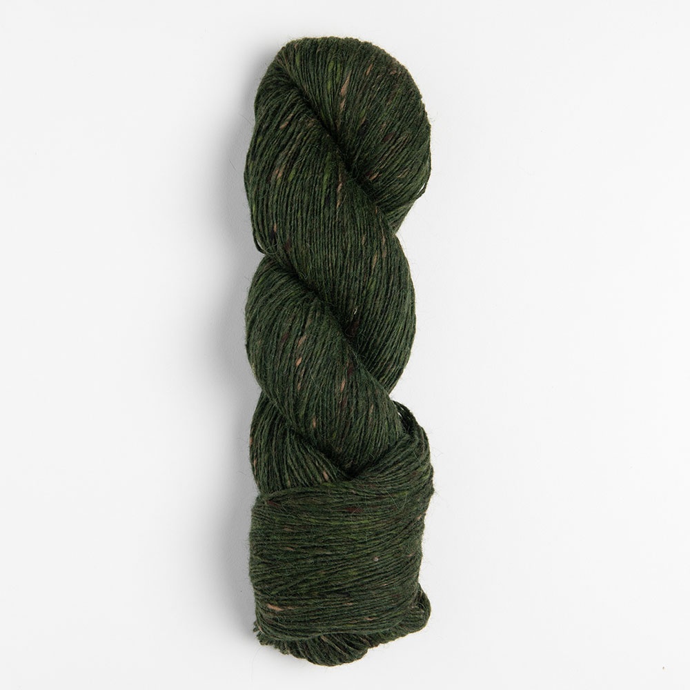 Woolen Tweed Yarn - Dark Green | Crochet.com