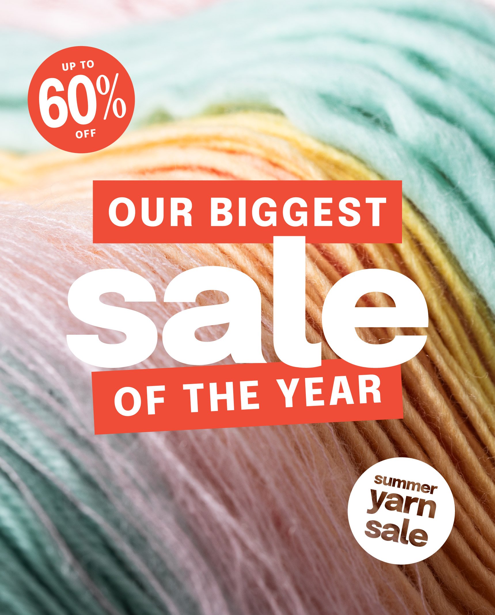 Summer Yarn Sale Is Here | Up to 60% Off at Crochet.com