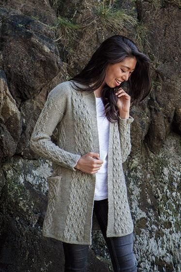 Studio Cardi - Modern Knitted Cardigan