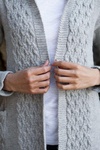 Studio Cardi - Modern Knitted Cardigan