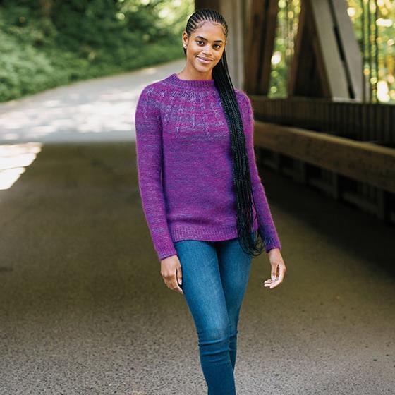 Sorrel Shawl Knitting Pattern - Intricate Lace Design