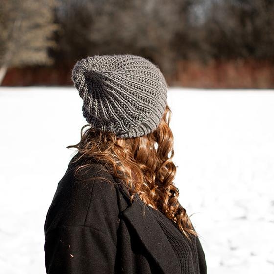 Dot Beanie – DK Weight Knit Pattern