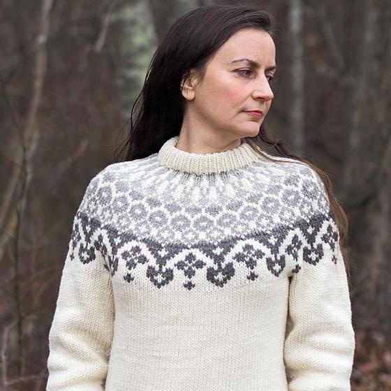 Reykir Pullover pattern - Stylish Knitwear from KnitPicks