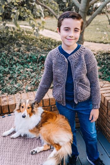 Cascade Kids Crochet Cardigan | Crochet.com