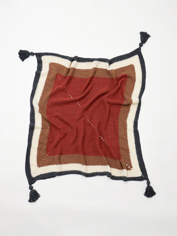 Windsor Tassel Throw – KnitPicks