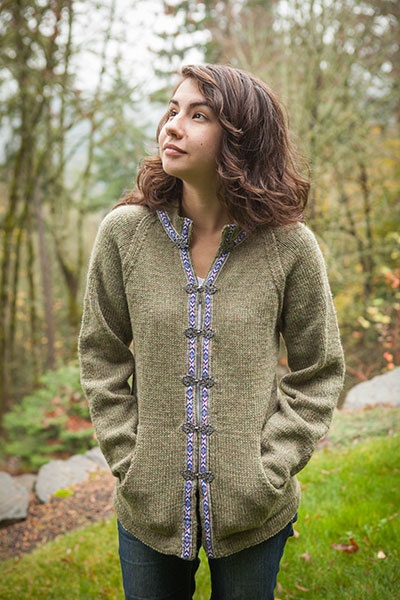 Basic Raglan Jacket - Stylish Knitting Patterns | KnitPicks