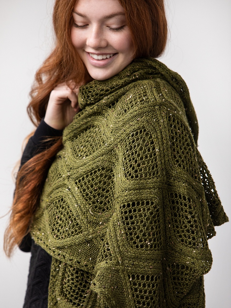 Raquettes Shawl | KnitPicks.com