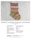 Perfect Holiday Fair Isle Stocking - KnitPicks