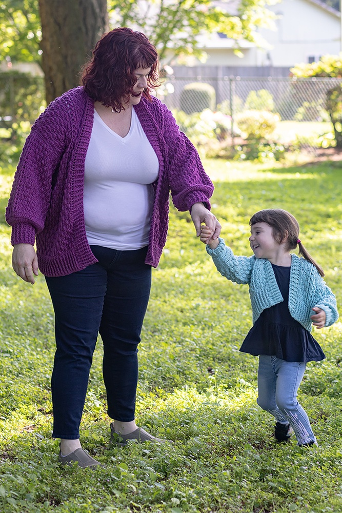 Zion Textured Cardigan Pattern