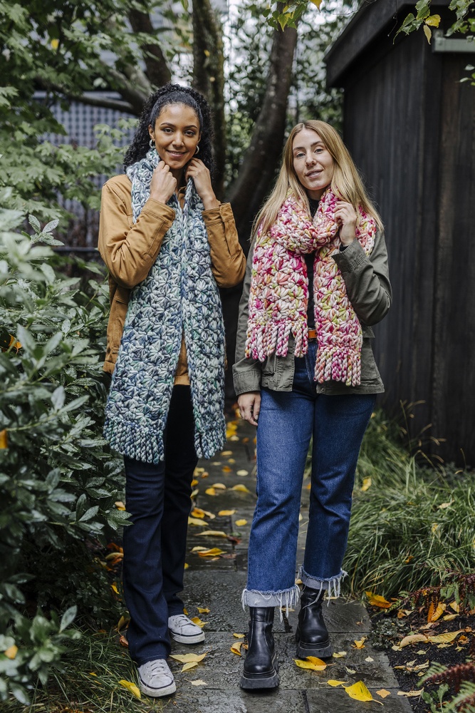 Snowflake Scarf Crochet Pattern