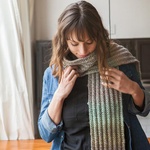 Slipped Rib Scarf Free Knitting Pattern