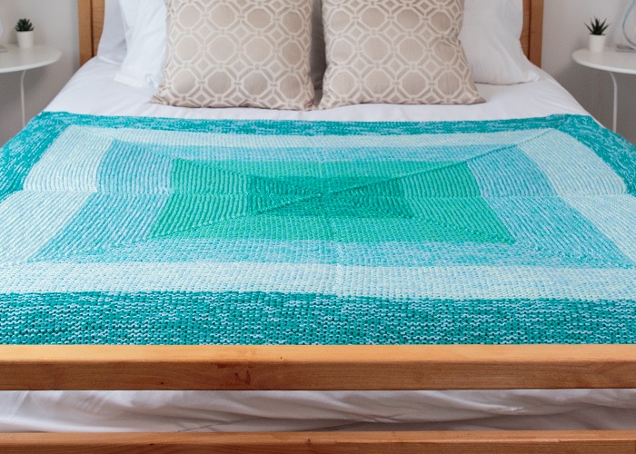 Sunset Blanket | KnitPicks.com