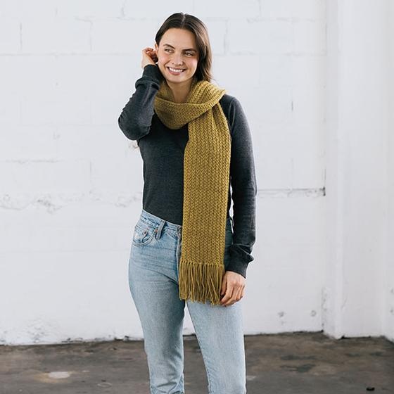 Gregory Scarf - Premium Knitting Patterns | KnitPicks
