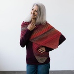 Sedona Sunset Wrap - Elegant Knitting Patterns | KnitPicks