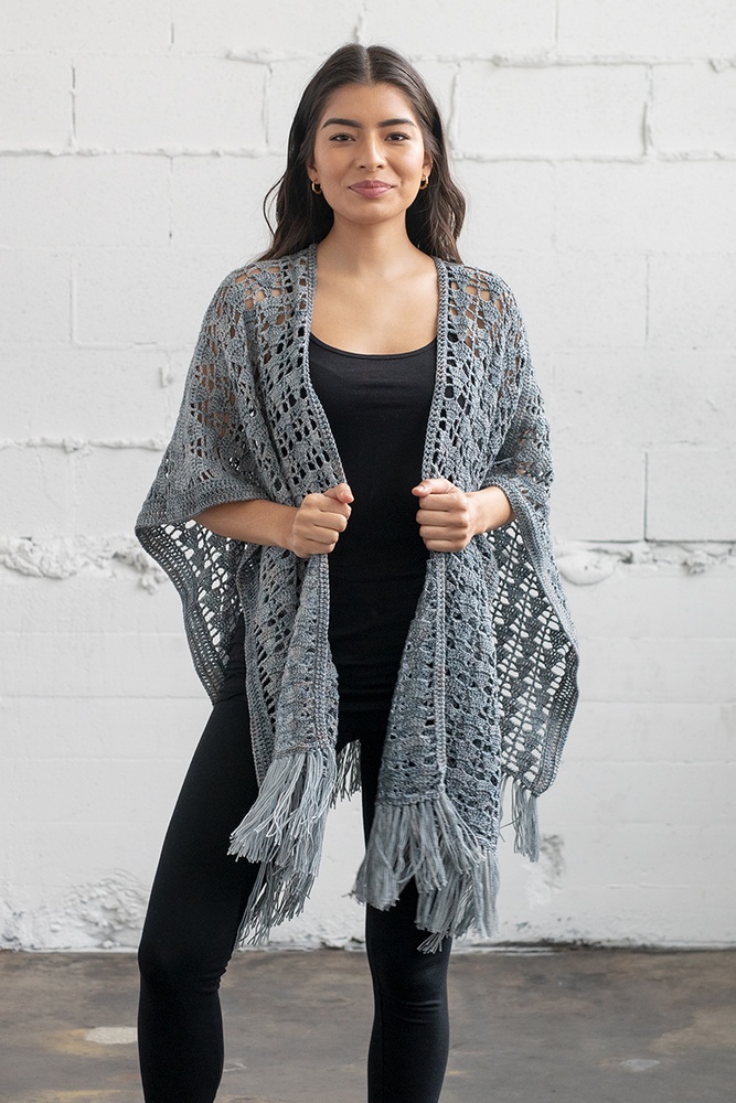 Rhapsody Ruana – Elegant Crochet Ruana for Every Occasion