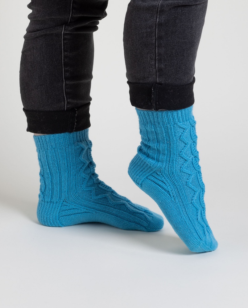 Swirling Life Socks – Cozy Knit Pattern for All Levels
