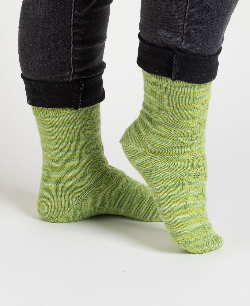 Magic Beans Socks – Colorful Fair Isle Pattern