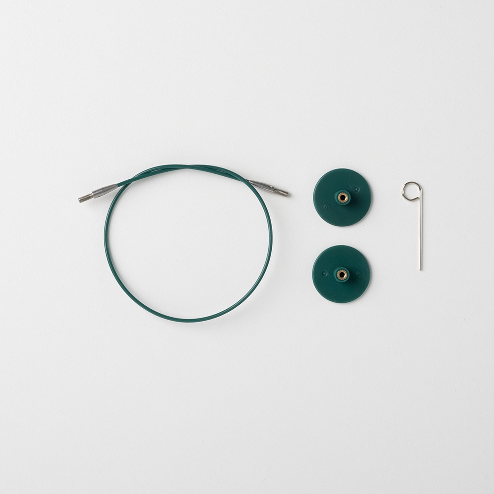Stainless Steel Interchangeable Needle Cables - KnitPicks Stainless Steel