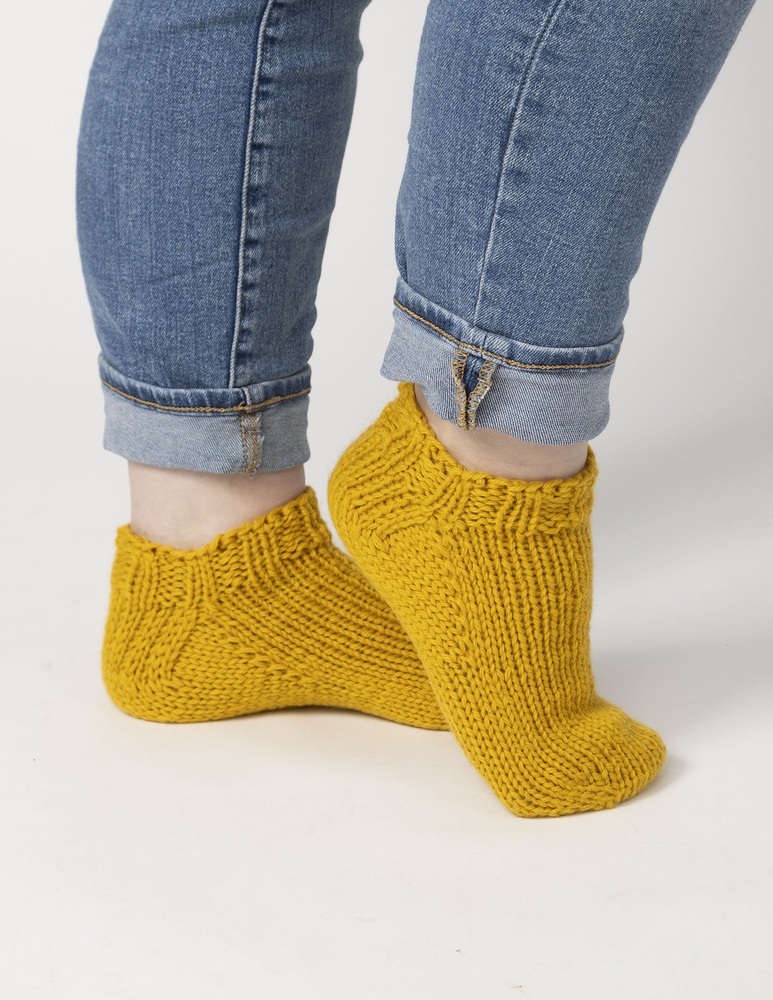 Learn to Knit Shaping Kits - The Slippers | KnitPicks.com