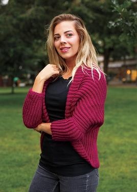 Squish Cardigan Pattern - Cozy Knit for Cold Weather