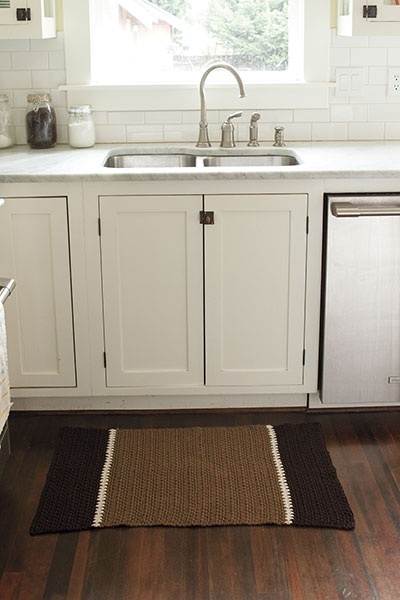 Crocheted Kitchen Rug - Stylish & Durable | KnitPicks