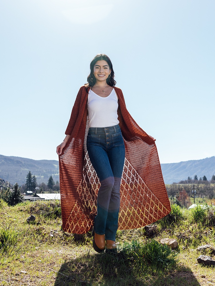 Sundrenched Duster Knitting Pattern