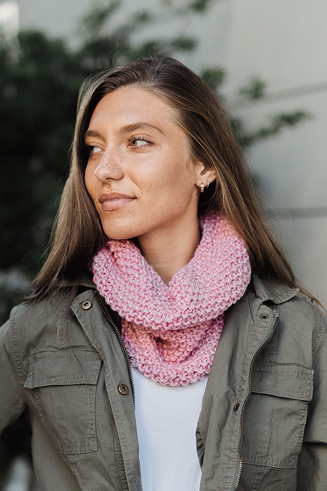 Seed Stitch Cowl & Hood - Free KnitPicks Knitting Patterns
