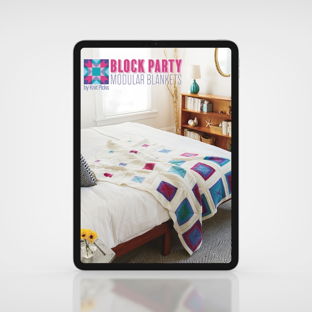 Block Party Modular Blankets eBook - KnitPicks