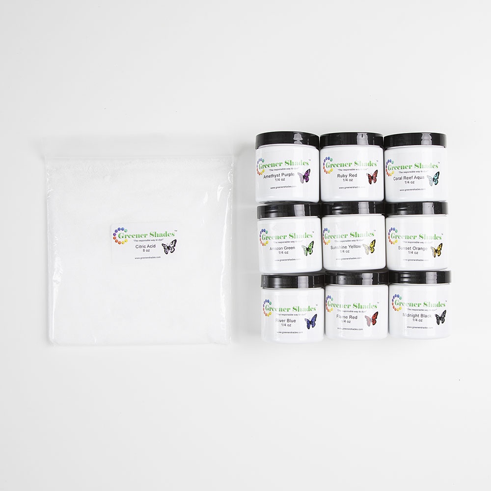 Greener Shades Acid Dye Kit