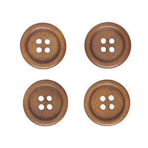 Round Wooden Buttons | KnitPicks.com