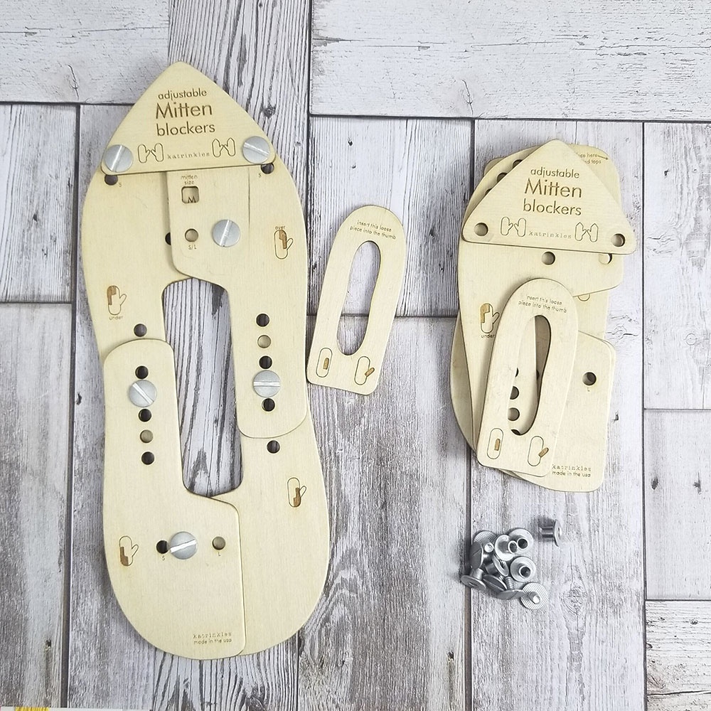 Mitten Blockers - Ideal for Blocking Knit Mittens