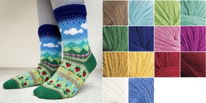 Stardew Valley Socks Bundle - 4 Seasons Palette Knit Set