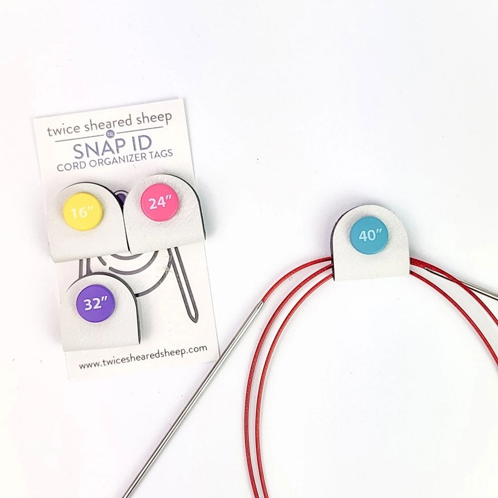 Snap ID Cord Organizer Tags | KnitPicks.com