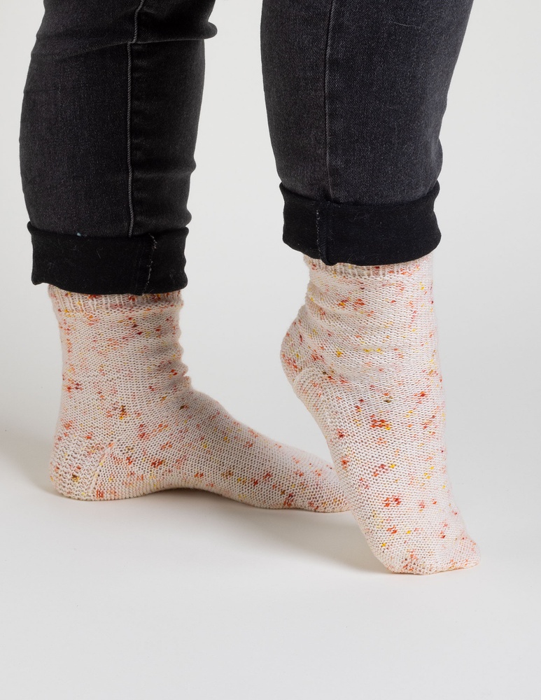 Solar Sister Socks Pattern for Knitting Enthusiasts