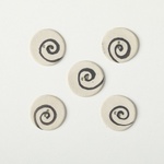 Incomparable Buttons Spirals - Unique Knitting Accessories