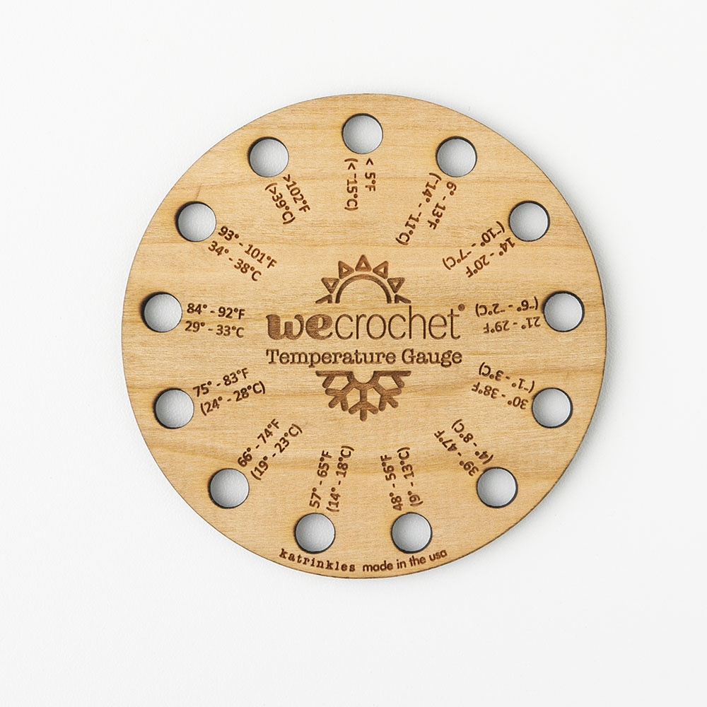 Temperature Blanket Color Gauge – Track Your Temps