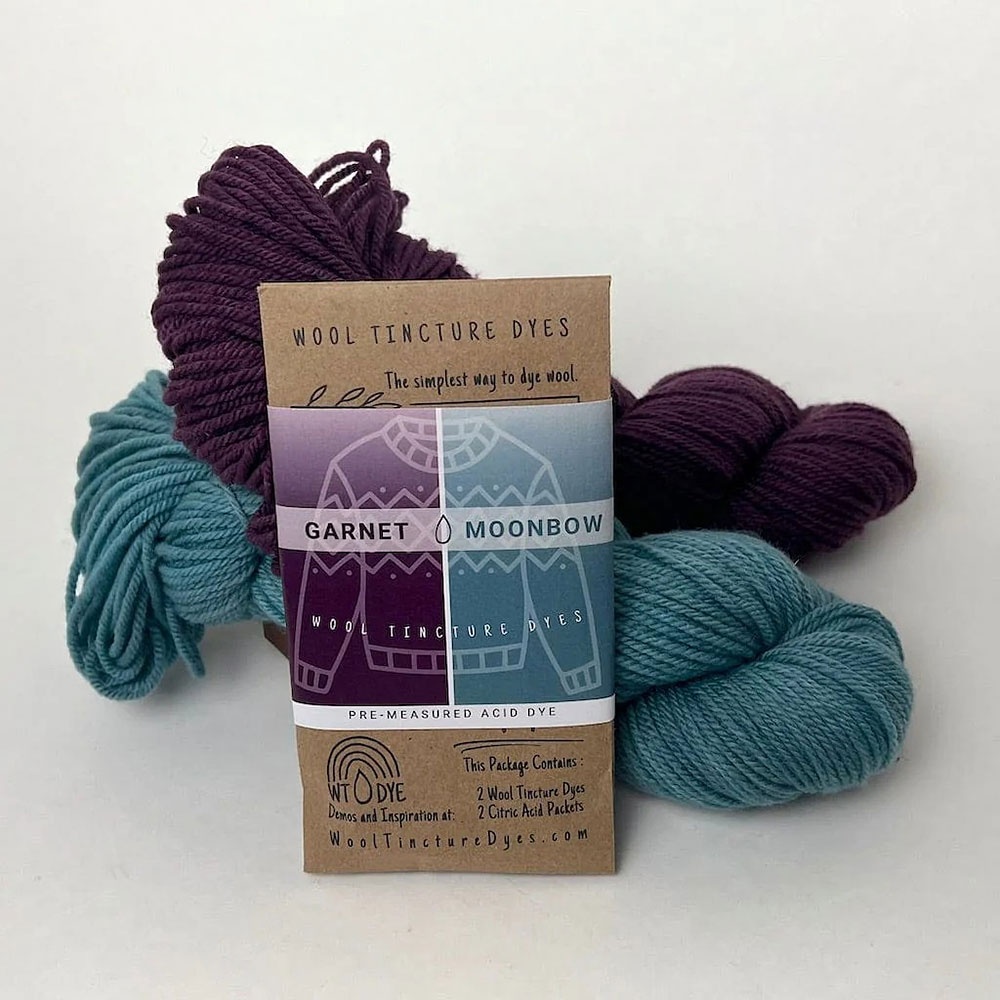 Garnet Moonbow Dye Pairing for Yarn & Craft Projects