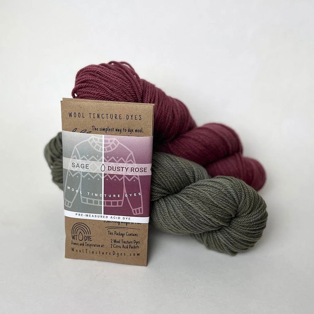 Sage & Dusty Rose Dye Pairing – Perfect for Creative Dyeing